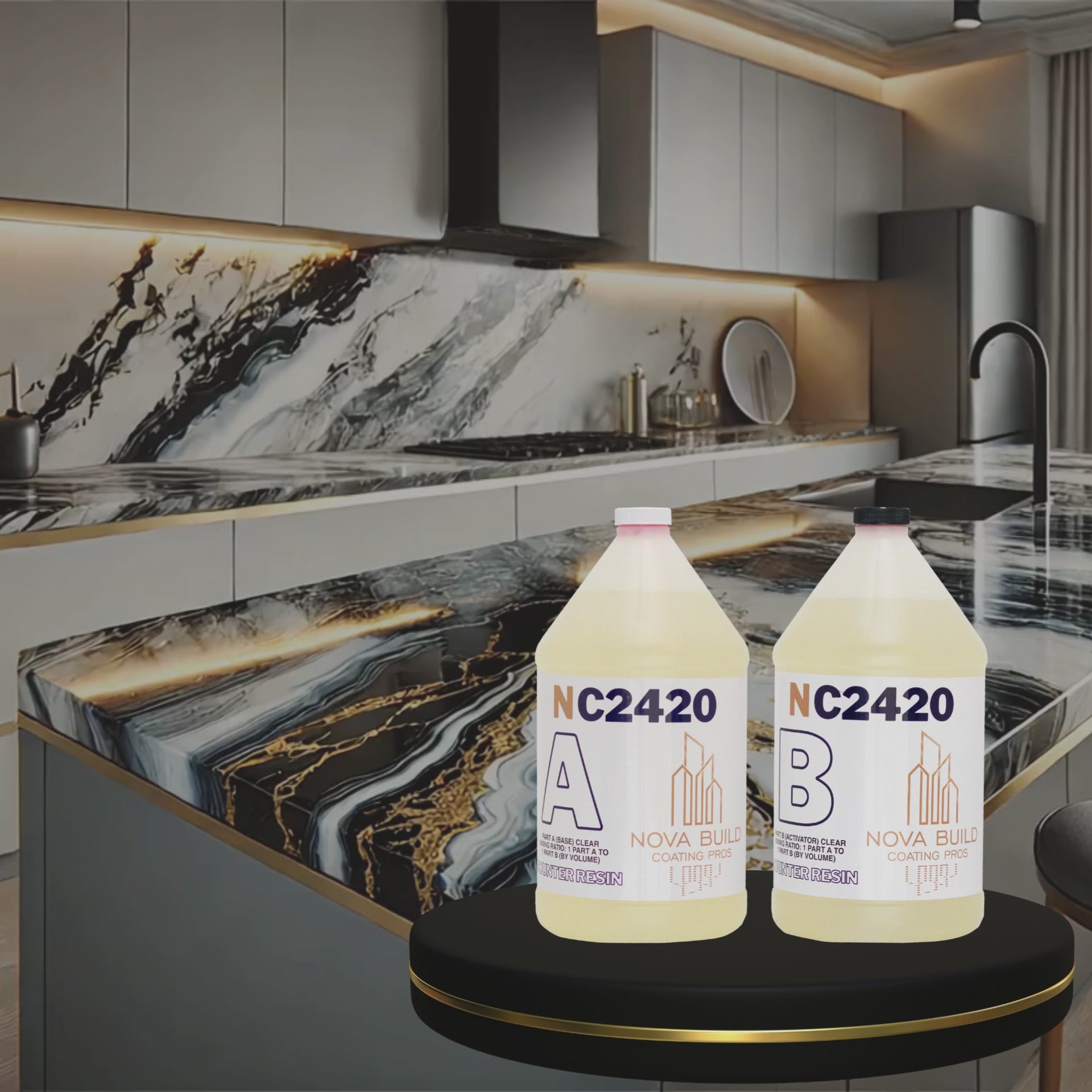 Nova Counter Resin NC2420 [2 Gal Kit] – NOVA BUILD